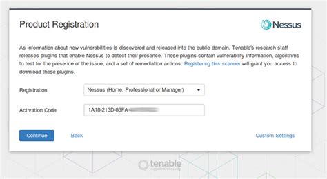 Tenable Nessus Registration Installation Scanning And Reporting