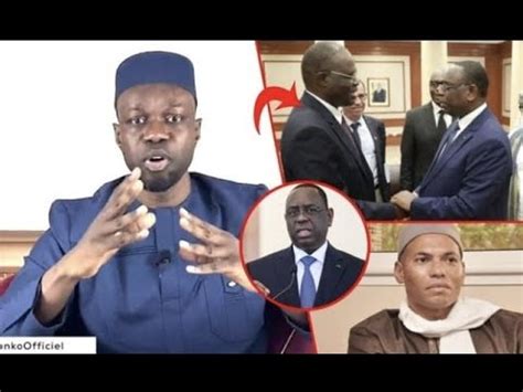 Ousmane Sonko lance des piques à Khalifa Sall sur l Appel au dialogue
