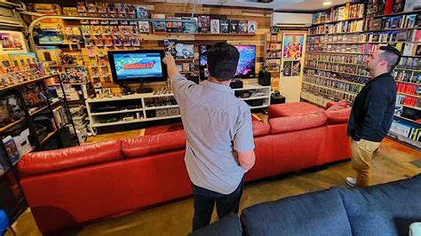 Garage Converted Into Ultimate Gamers Paradise Game Room Tour Youtube