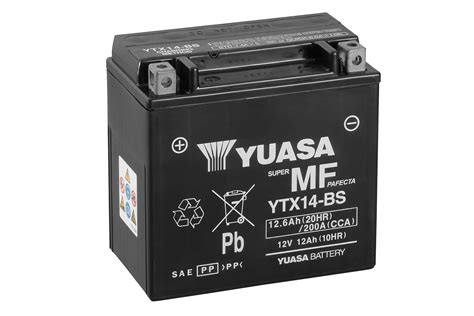 YTX14 BS Yuasa Maintenance Free Battery CPC Batteries