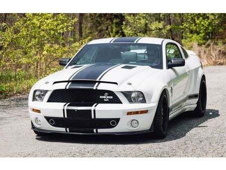 Shelby Mustang Gt Super Snake White