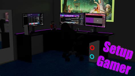 O Meu Novo Setup Gamer Ft Netaoyt YouTube
