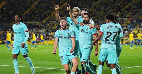 Las Palmas vs Barcelona La Liga Final Score 1 2 Ilkay Gündogan