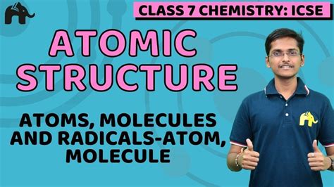 Atomic Structure Class 7 ICSE Chemistry Selina Chapter 4 Atom