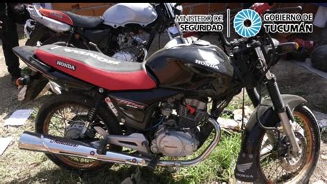Recuperan Dos Motos Que Hab An Sido Robadas Comunicaci N Tucum N