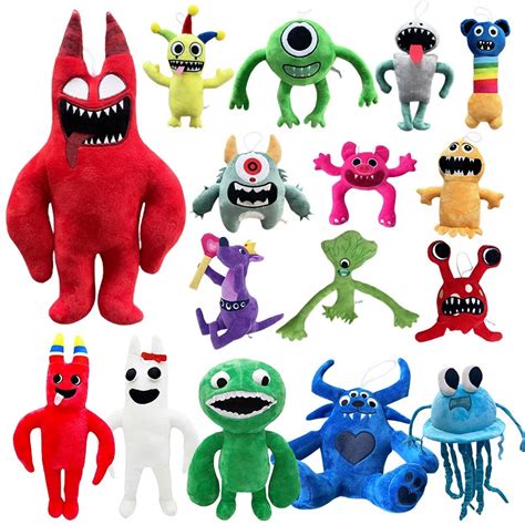 Garten Of Banban Plush Fire Demon Game Doll Stinger Flynn Silent Steve