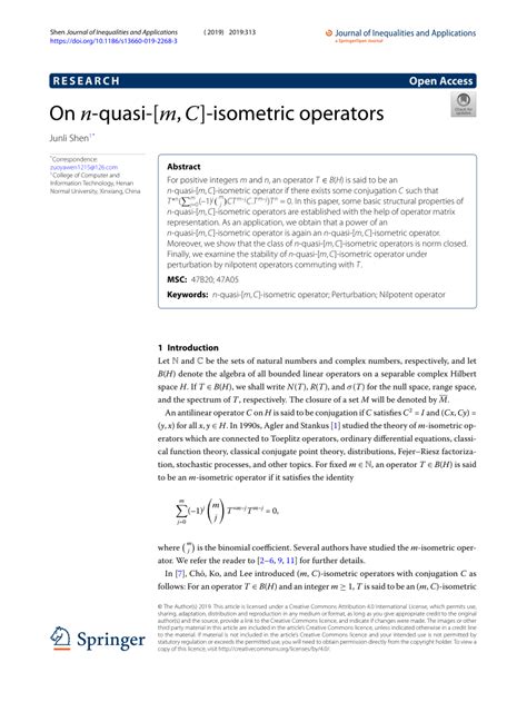 pdf on n quasi [m c] isometric operators