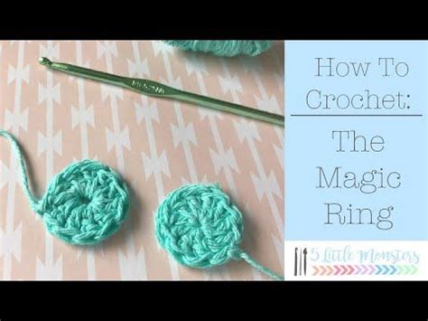 A Video Tutorial Showing How To Crochet The Magic Ring Aka Magic Loop