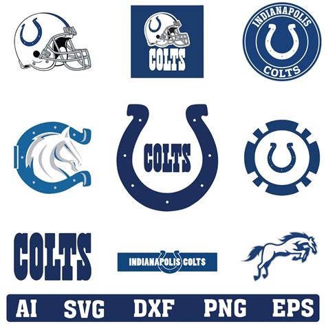 Indianapolis Colts Logo NFL Football SVG Cut File For Cricut Etsy