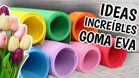 2 Increíbles Manualidades con Foamy Goma Eva Para decorar regalar