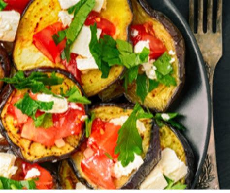 Gegrilde Aubergine Met Geitenkaas En Tomaat Recepten Blogs Tips