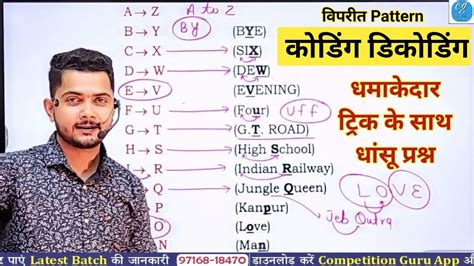 coding decoding reasoning tricks coding decoding questions letter coding reasoning tricks
