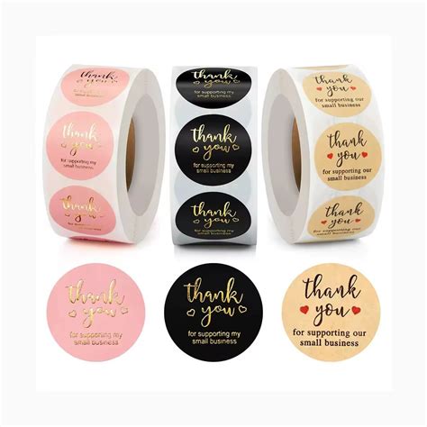 Custom Kraft Brown Paper Circle Sticker Self Adhesive 2 Inch Round