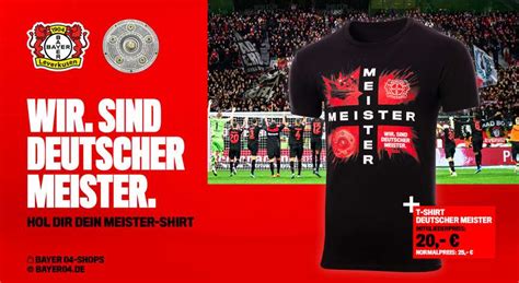 Champions Of Germany T Shirt Available Now Online And At The BayArena