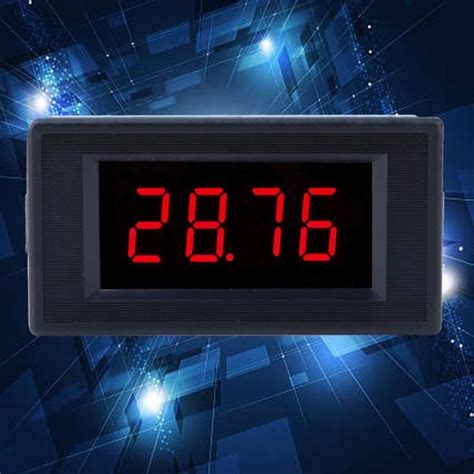 Minifinker voltmètre DC Voltmètre numérique haute précision 5135A DC5V