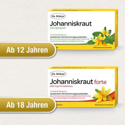 Dr Böhm Johanniskraut 600 mg forte Filmtabletten 30 St Shop Apotheke