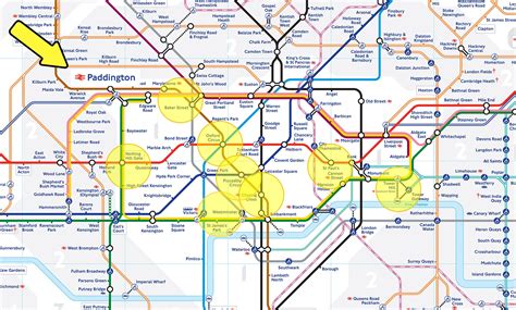 Tube Route Kings Cross To Paddington At Frederick Merrell Blog