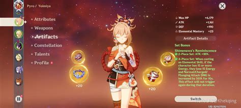 Flex Ur Artifact Farming Result Genshin Impact HoYoLAB