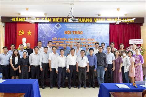 Hội thảo Lấy ý kiến các bên liên quan về chương trình đào tạo dự kiến