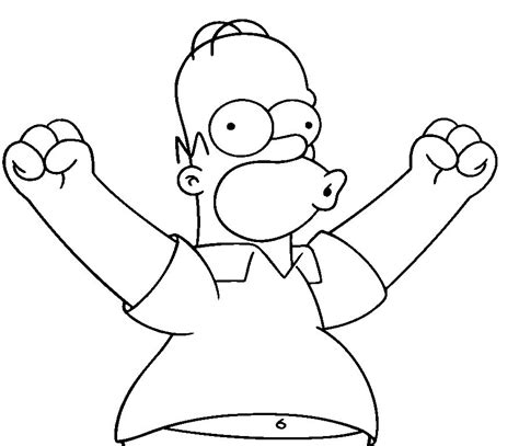 Los Simpson Para Dibujar AZ Dibujos Para Colorear