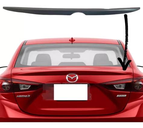 Aleron Lip Cola De Pato Spoiler Mazda