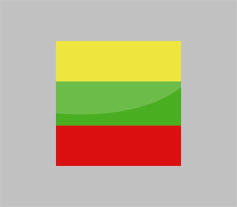 Premium Vector Lithuanian Flag
