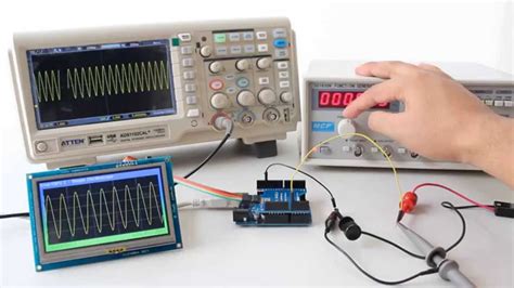 Smartgpu 2 Simple Arduino Oscilloscope Youtube