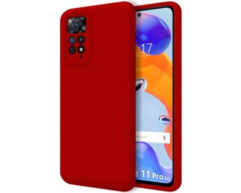 Funda Silicona Líquida Ultra Suave Para Xiaomi Redmi Note 11 Pro 11