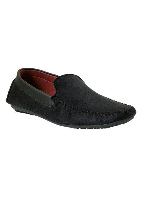 Mocassim Masculino Preto em Camurça Sintética Perfecta