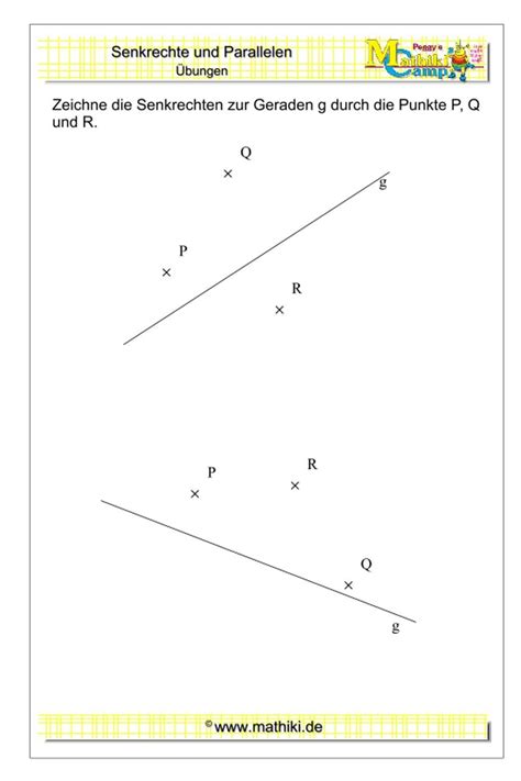Senkrechte Zeichnen Klasse 5 6 Mathiki De Nachhilfe Mathe Mathe