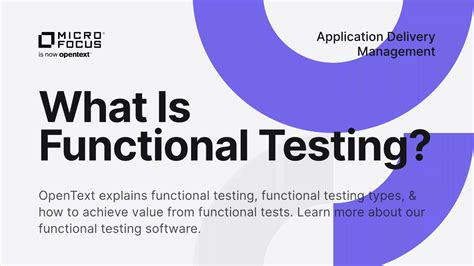 Functional Testing