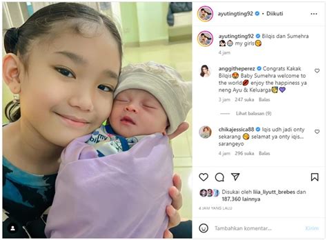 Ayu Ting Ting Akhirnya Ungkap Wajah Sang Ponakan Paras Cantik Bayi