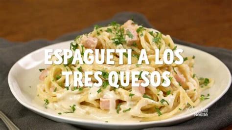 Receta De Espagueti A Los 3 Quesos Actualizado Noviembre 2024