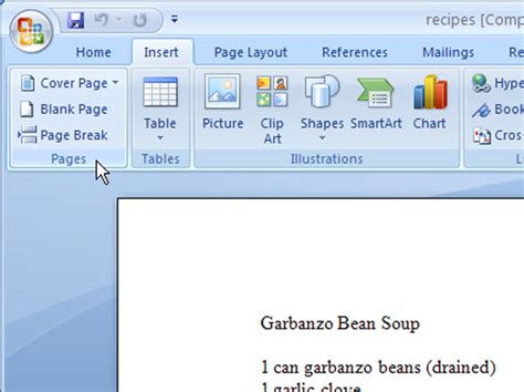 How To Add A Blank Page In Word Following Are The Simple Steps To