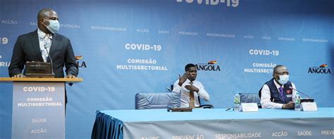 Portal Oficial Do Governo Da Rep Blica De Angola Not Cias Covid