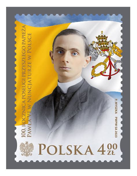 Znaczek Pocztowy Grafika Za Cznik Biuro Prasowe Poczty Polskiej