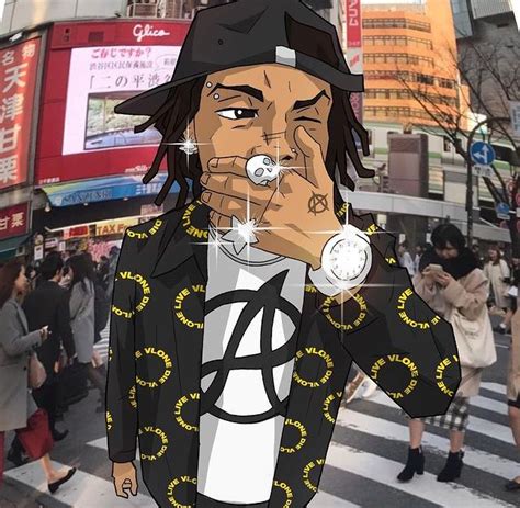 Anime Rapper Rapper Art Swag Cartoon Dope Cartoon Art Cartoon