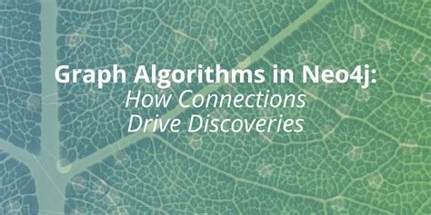 Graph Algorithms In Neo J How Connections Drive Discoveries Laptrinhx