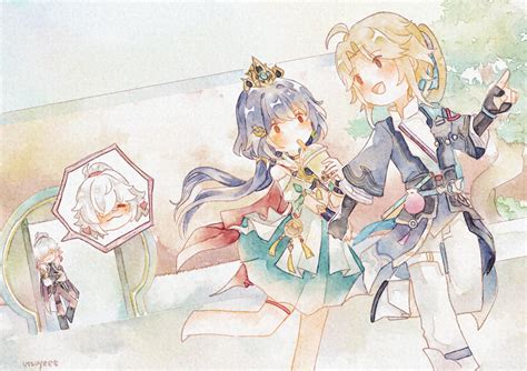 Jing Yuan Yunli And Yanqing Honkai And 1 More Drawn By Utsuyeet