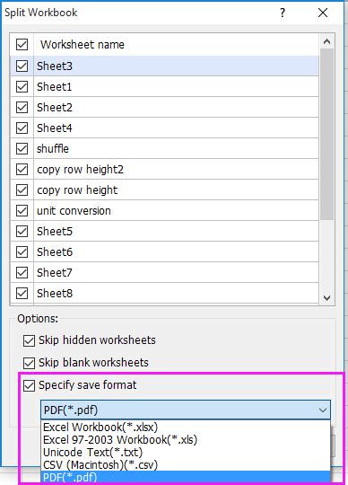 how to save each sheet of a workbook as separate pdf in excel how to print an entire excel