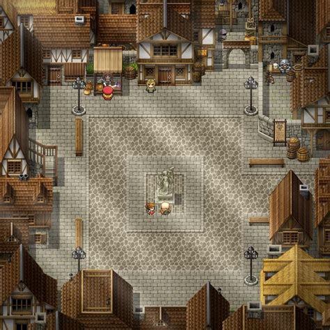 Sprites 2d Rpg Pixel Life Village Map Pixel Design Rpg Horror
