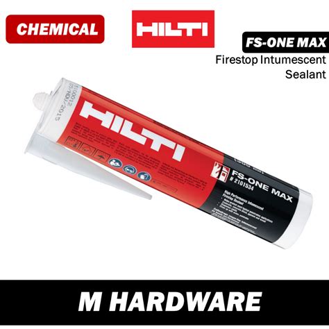 Hilti FS ONE MAX Firestop Intumescent Sealant Small Bottle 2101534