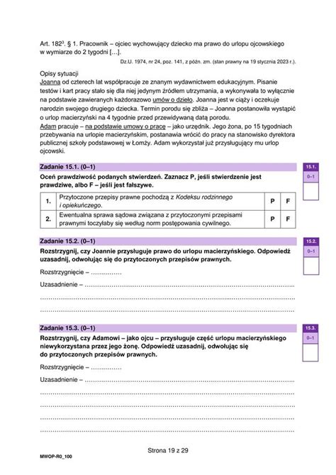 Matura Wos Arkusze Cke I Odpowiedzi Wos Rozszerzony Formu A