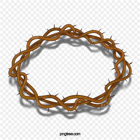 Elemento Da Coroa De Espinhos PNG Elemento De Coroa De Espinhos