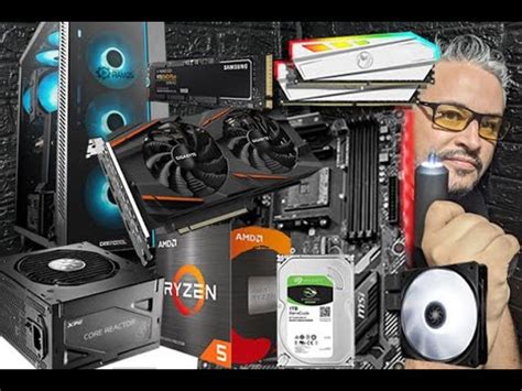 Como Montar Um PC GAMER AMD Ryzen 5 3600XT RX580 PC Custo X