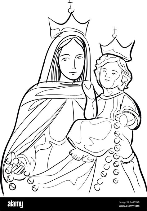Disegnata A Mano Illustrazione Vettoriale O Di Disegno Di Nostra
