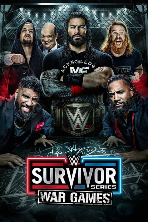 WWE Survivor Series WarGames 2022 Posters The Movie Database TMDB
