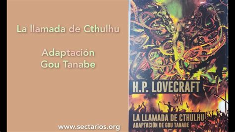 La Llamada De Cthulhu Adapta Gou Tanabe HP Lovecraft YouTube