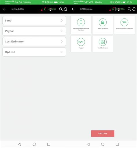 Safaricom Revamps Mpesa Global User Interface On Mysafaricom App