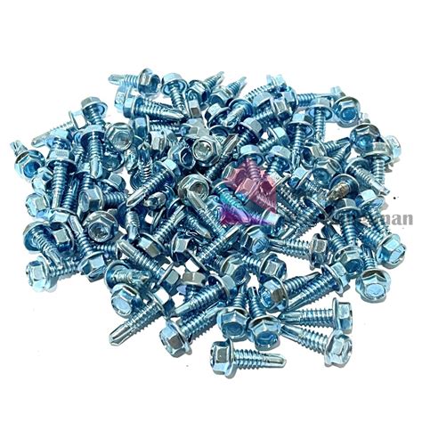 Jual Baut Baja Ringan 12 X 20 Isi 100 Moon Lion Skrup Roofing Ruping
